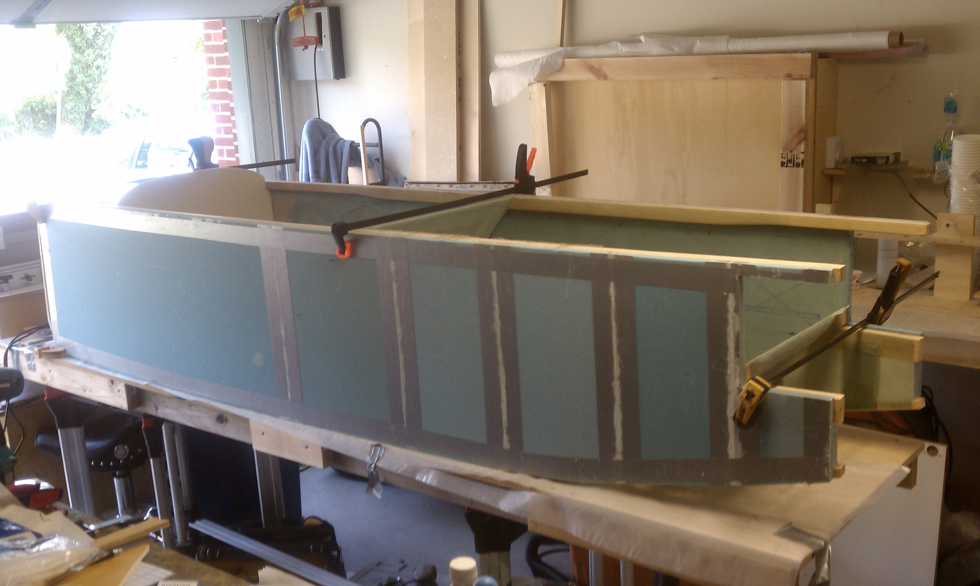 Fuselage Assembly Mock-up | A Long EZ Push