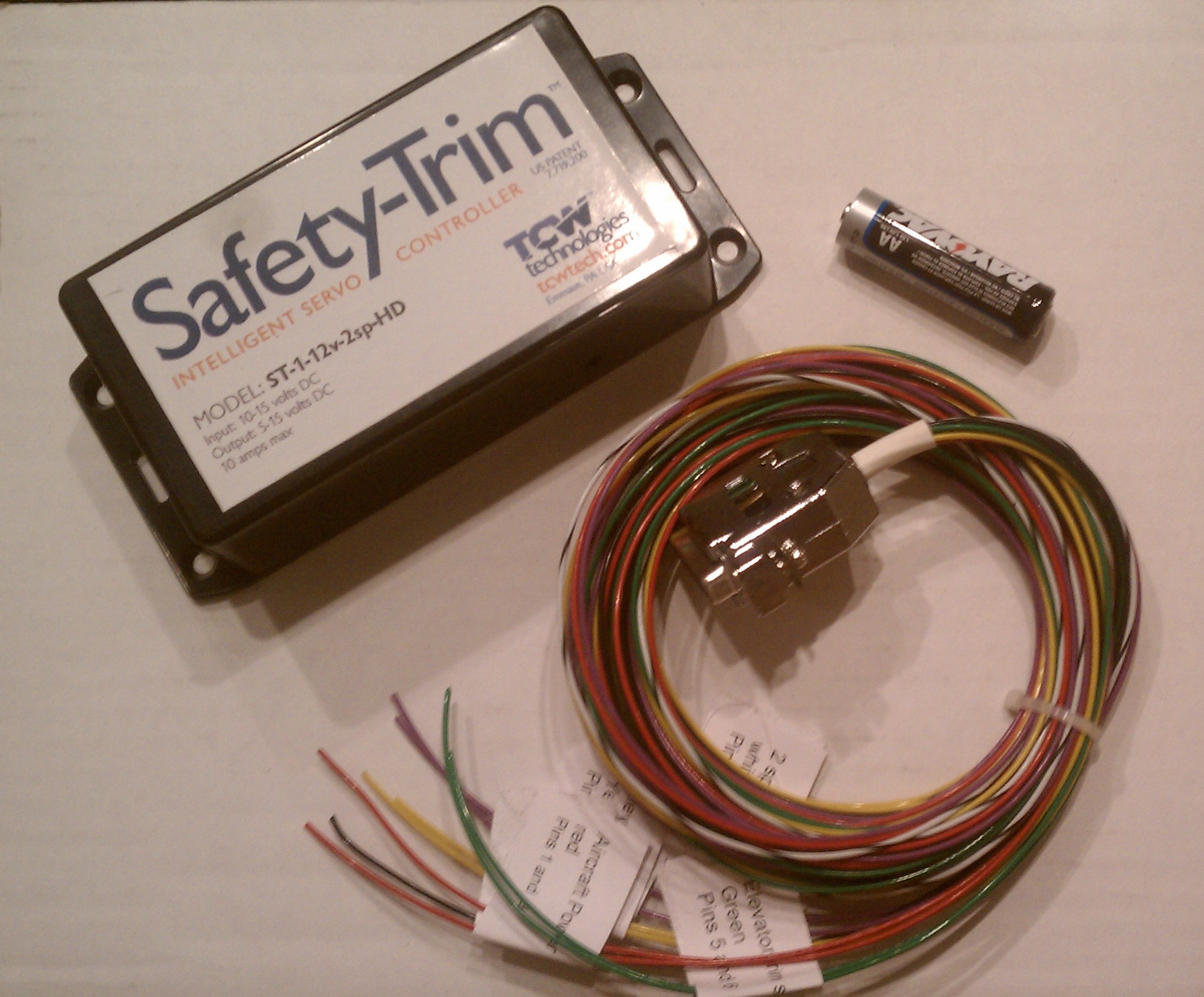 Chap 17 – Pitch Trim Controller (TCW) | A Long EZ Push