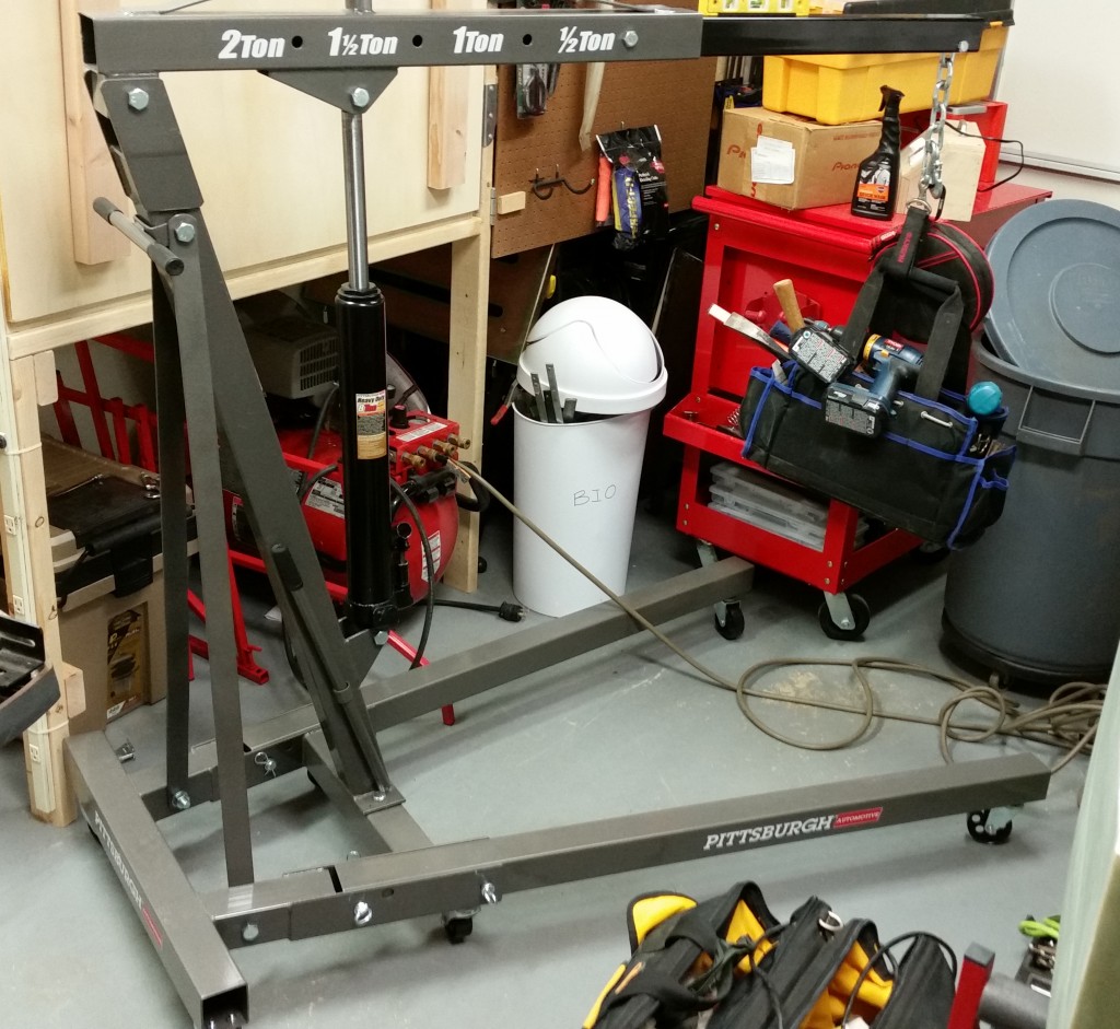 Engine Jack | A Long EZ Push