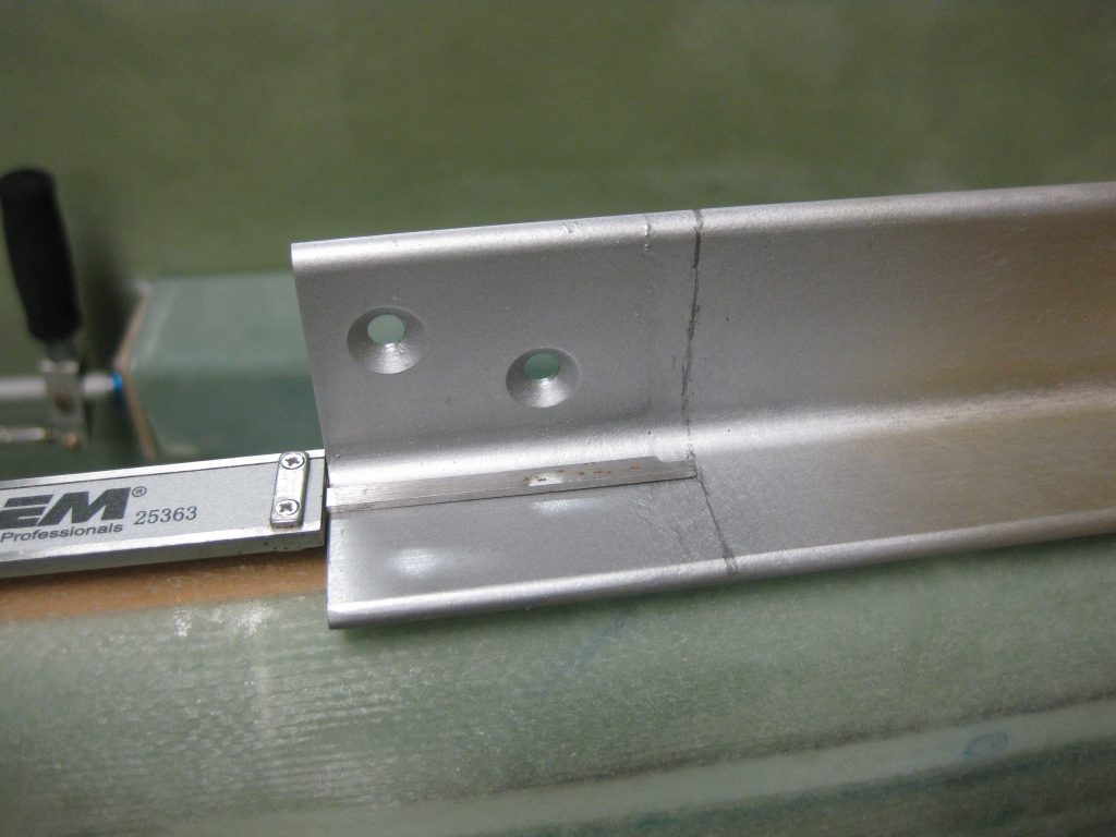 Marking extrusion at 1.96 inches | A Long EZ Push