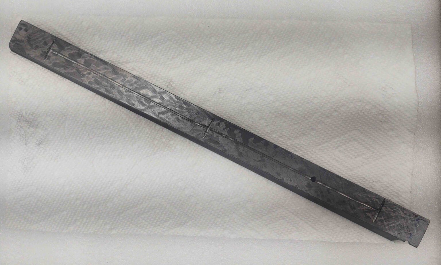 Mill Z-axis gib oil distribution channels Dremeled | A Long EZ Push