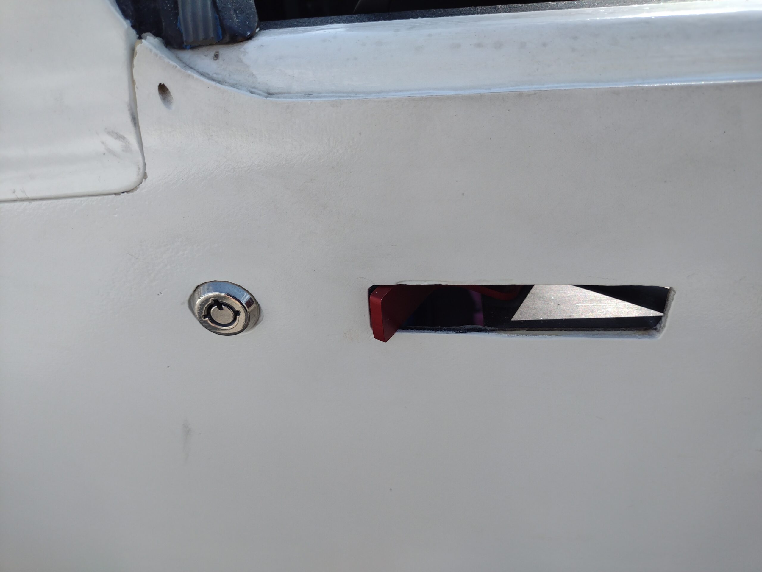 Howard’s external canopy latch | A Long EZ Push