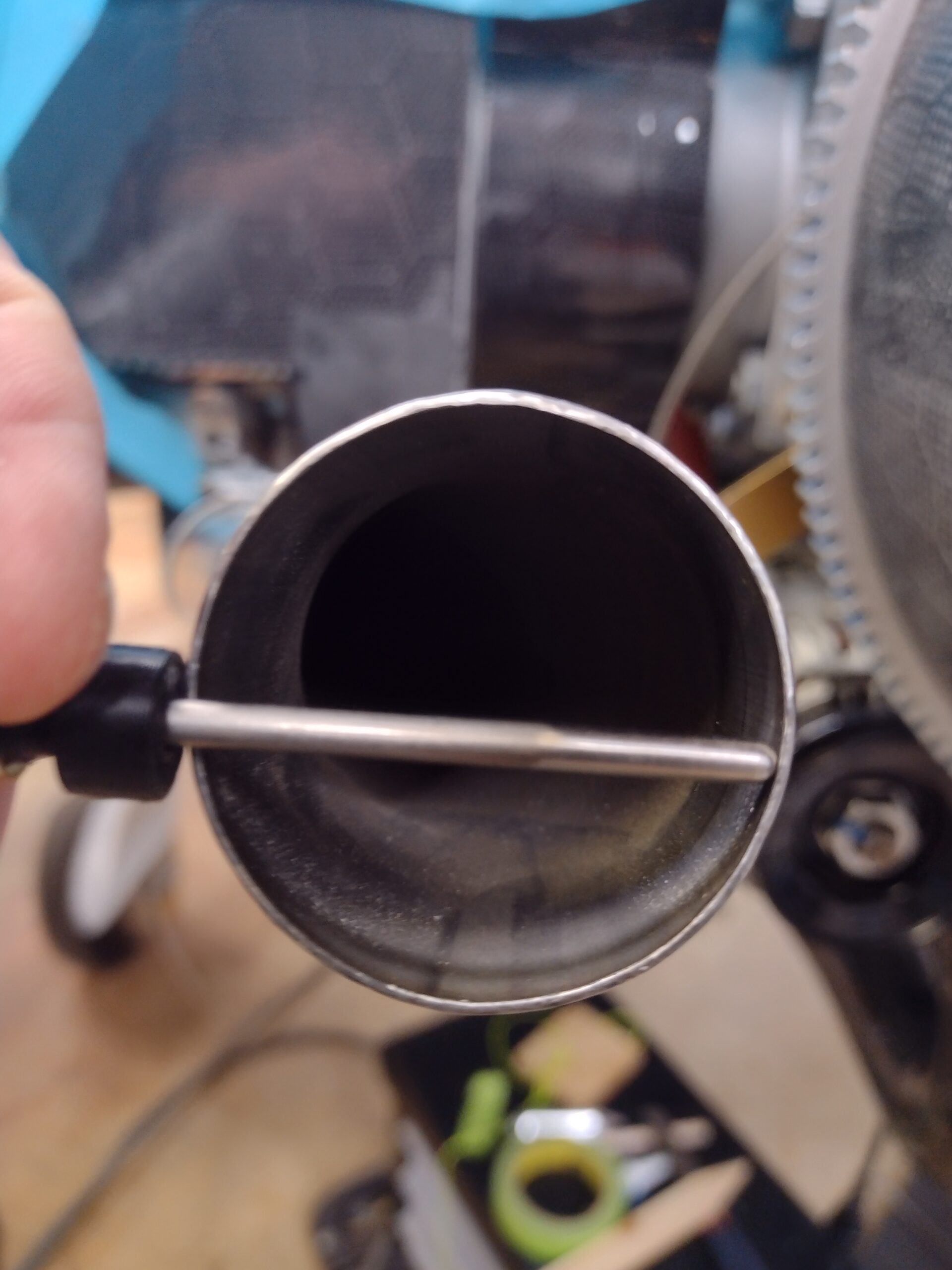 3D printed EGT probe bung test fit: too short (probe too long) | A Long ...